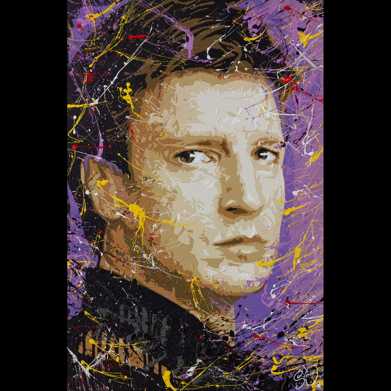 Mal Firefly Painting | Nathan Fillion Art | Stephen Quick