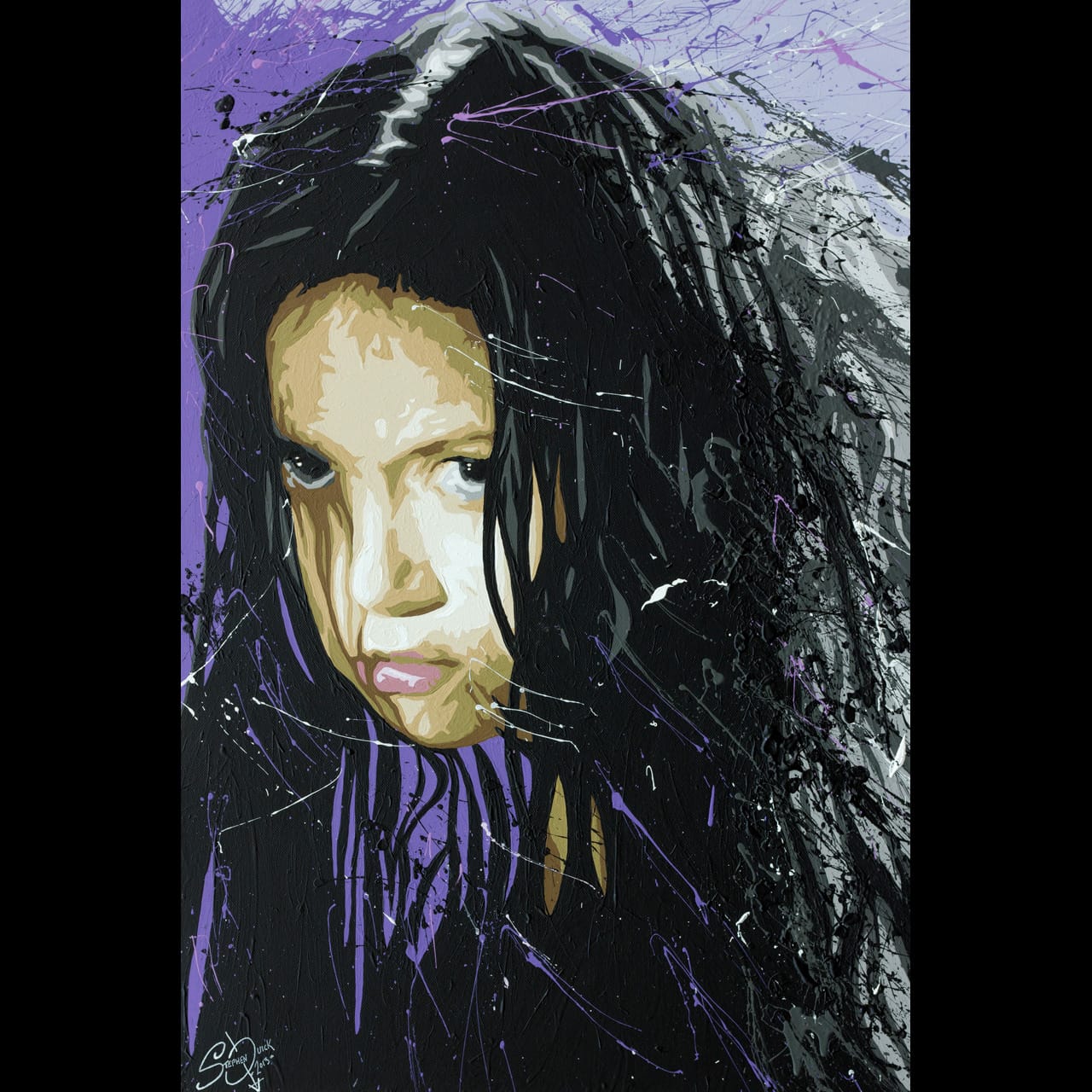 River Tam Painting | Summer Glau Art | Stephen Quick Art