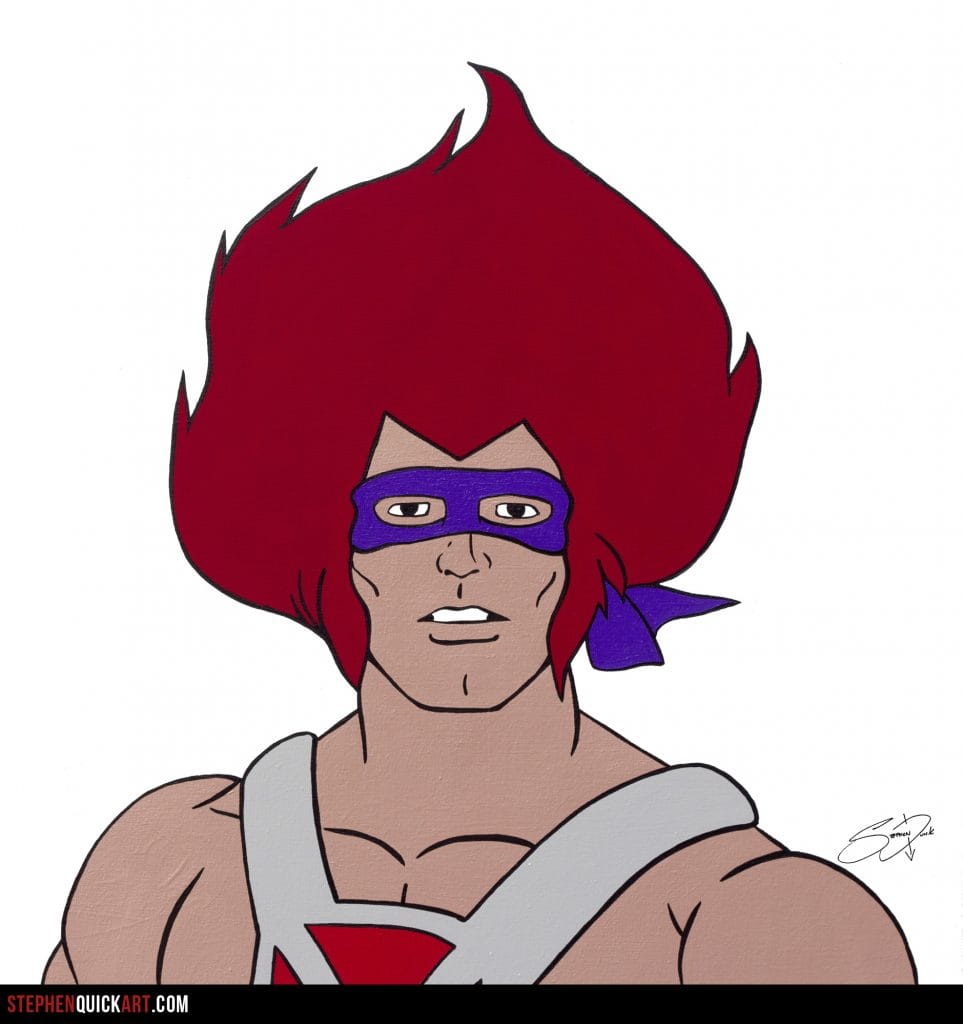 He-Man + TMNT + Thundercats Mash Up Painting | Art | Stephen Quick