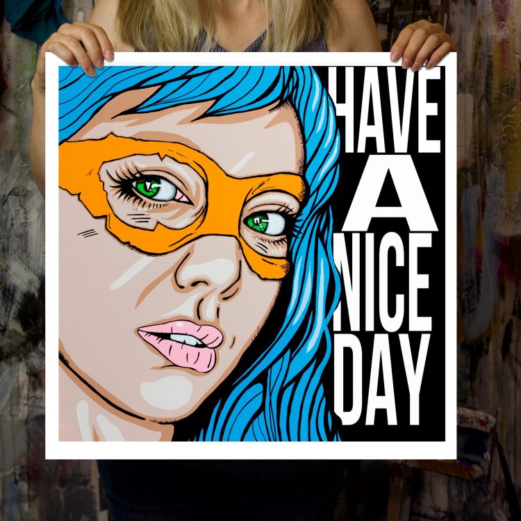 Have A Nice Day Print | Stephen Quick Art