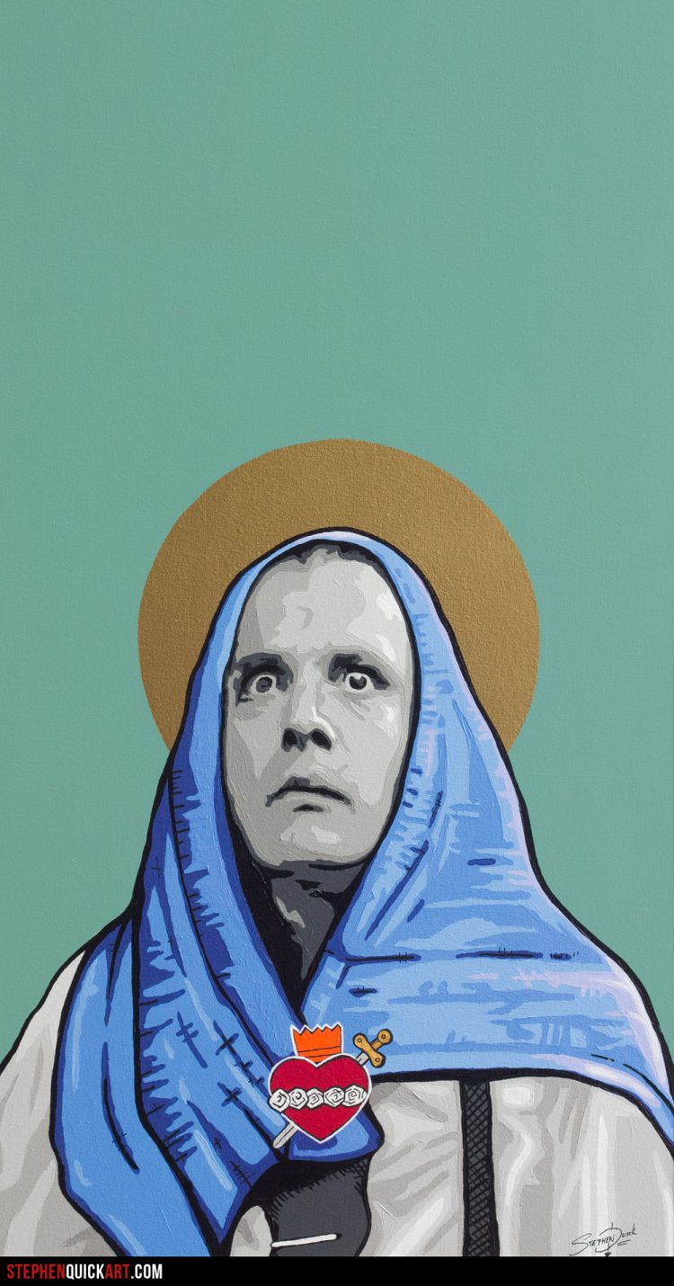 Bottom - 'Richard Mary' Pop Art Satire of Richie (Rik Mayall)